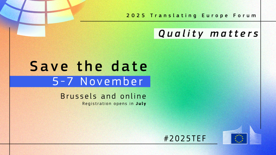 Translating Europe Forum 2025 - European Commission